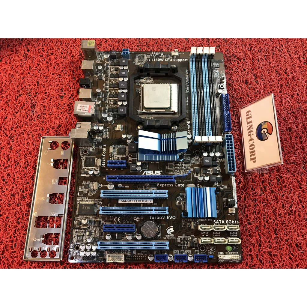 AM3 MB ASUS RAM 4 SLOT - หลายรุ่น / M4A87TD USB3 / M4A88TD-V EVO USB3 ...