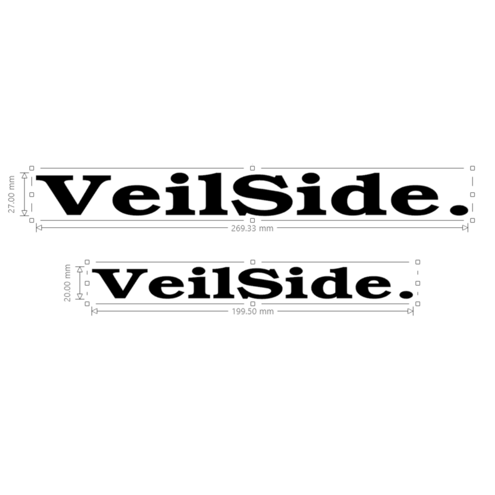 สติ๊กเกอร์ไดคัทติดรถยนต์ sticker PVC veilside | Shopee Thailand