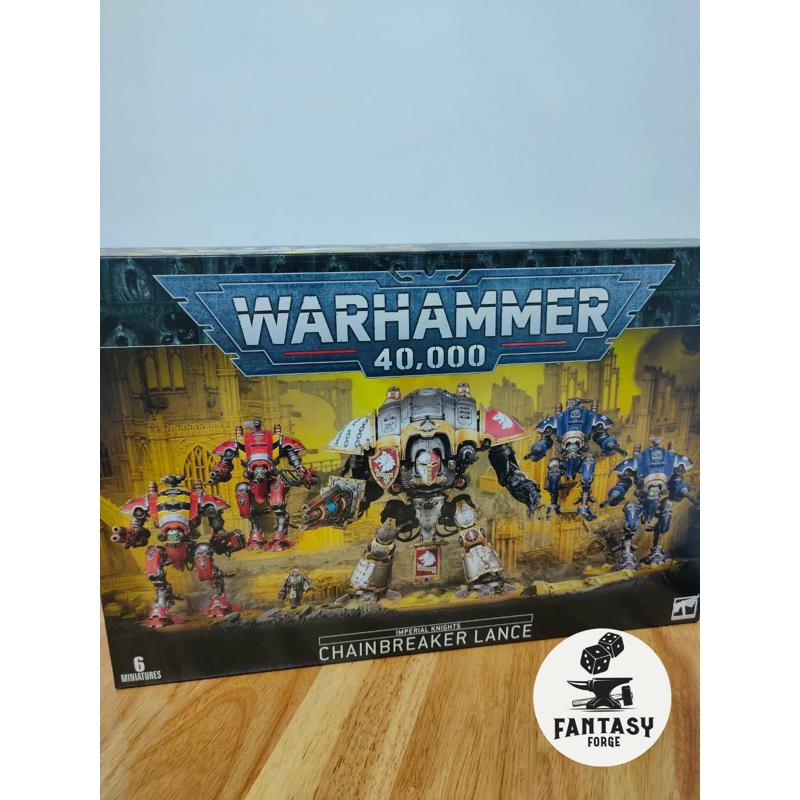 {พร้อมส่ง} Warhammer 40K: IMPERIAL KNIGHTS: CHAINBREAKER LANCE | Shopee ...