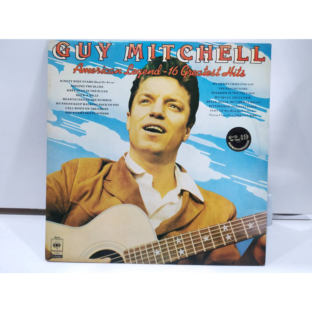 1LP Vinyl Records แผ่นเสียงไวนิล GUY MITCHELL American Legend -16 ...