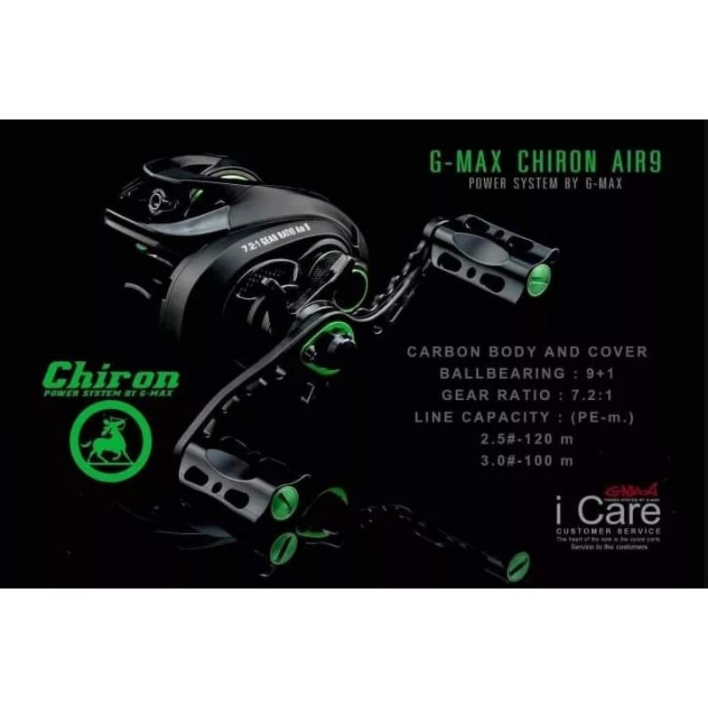รอกหนดน้ำ G-MAX CHIRON AIR9 7.2:1 | Shopee Thailand