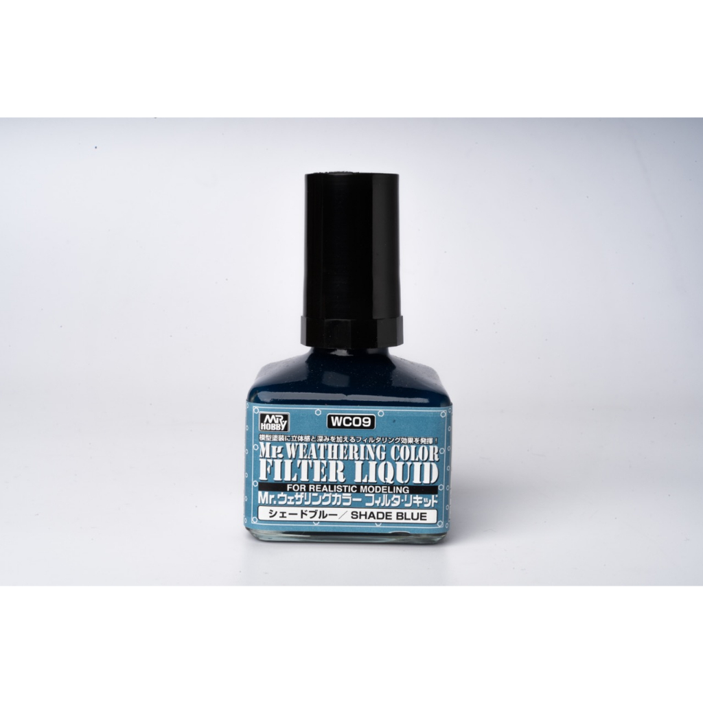 สีทำคราบ Mr.Weatheringcolor Filter Liquid WC09 Shade Blue | Shopee Thailand