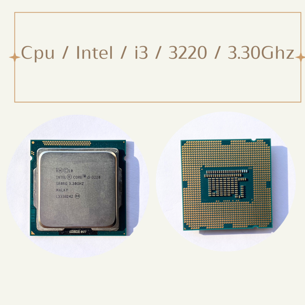 Cpu / Intel / i3 / 3220 / 3.30Ghz | Shopee Thailand