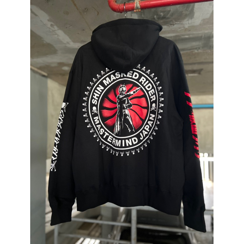 Mastermind Japan x Shin Kamen Rider Circle Logo Hoodie | Shopee Thailand