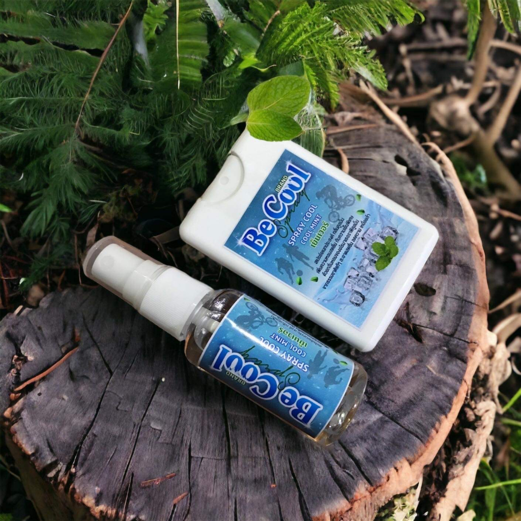 สเปรย์ฉีดตัว body spray Be Cool 20ml ฉีดแล้วเย็นเวอร์X10 เท่า ติดทนนาน ...