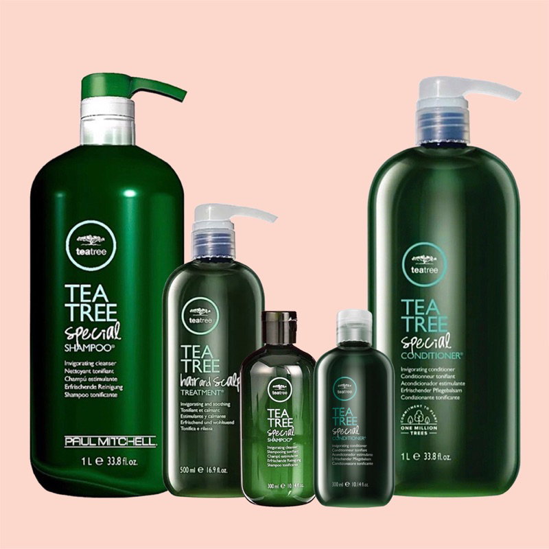Paul Mitchell TEA TREE SPECIAL 300 500 1000 ml.แชมพู ครีมนวดผม ทรีทเม้น ...