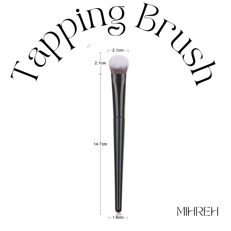 [2110] (พร้อมส่ง) Tapping Brush แปรงหน้าตัดขนาดเล็กสำหรับลงผลิตภัณฑ์ ...