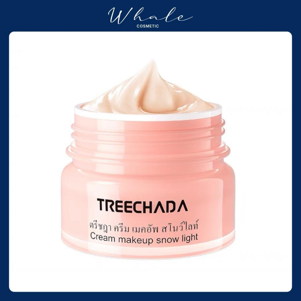 Whale Cosmetic TREECHADA CREAM MAKEUP 50g. 1ชิ้น | Shopee Thailand