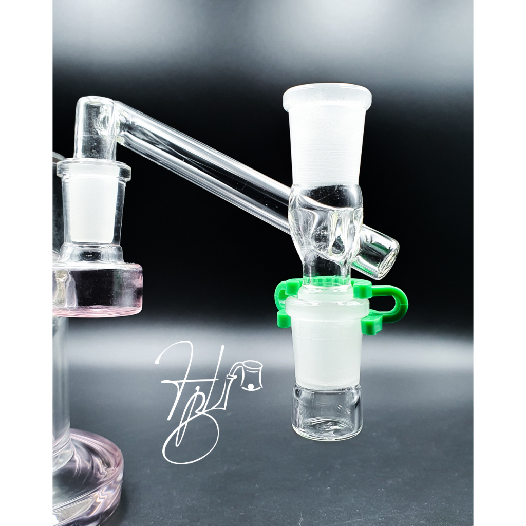 Oil Reclaimer Catcher Adaptor 14mm Male to14mm Female 90° With Joint ...