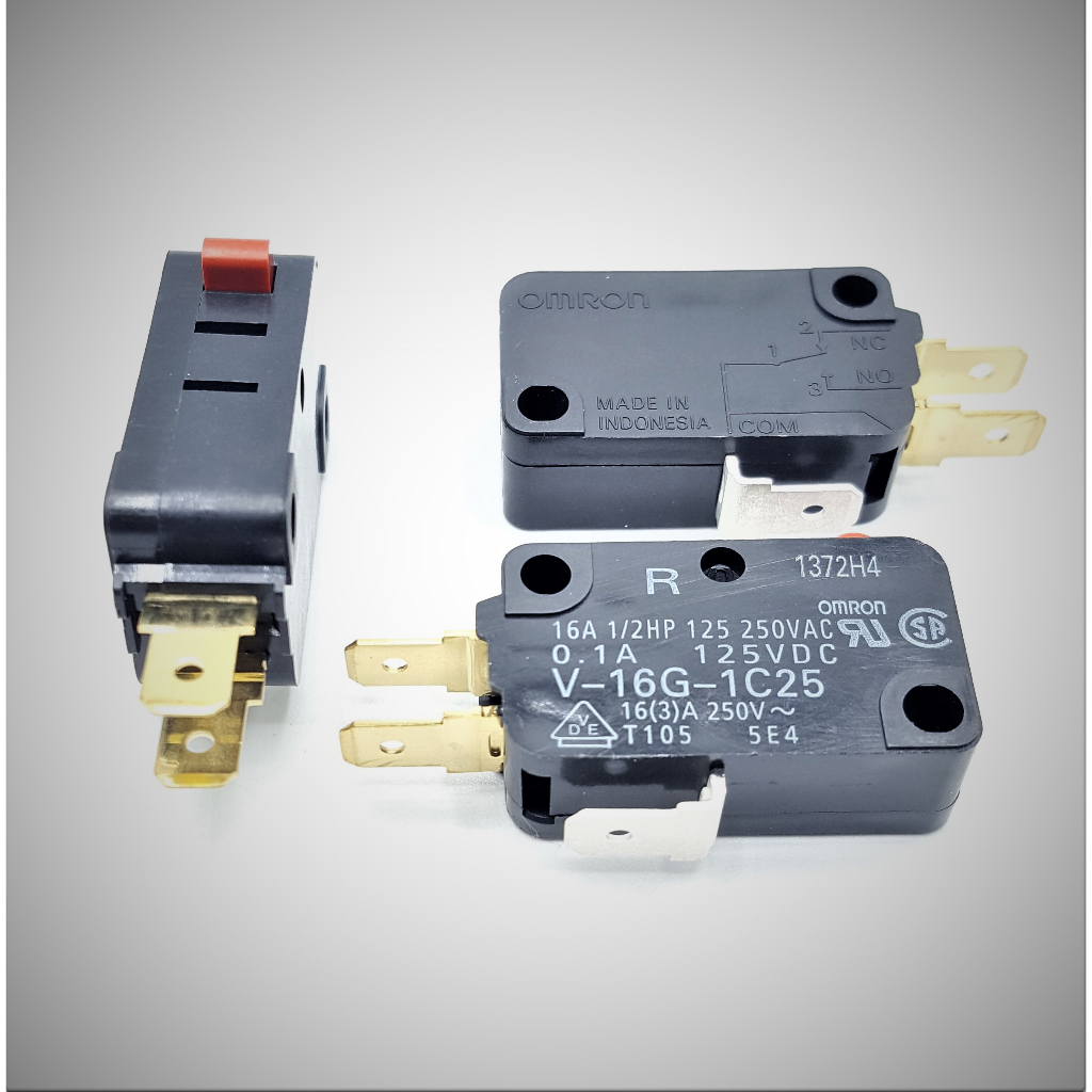 สวิทช์ OMRON (แท้ 100%) ไมโครสวิทช์ ## V-15-1A5/V-16G-1C25/V-16G-3C25/V-21-3C6 | Shopee Thailand