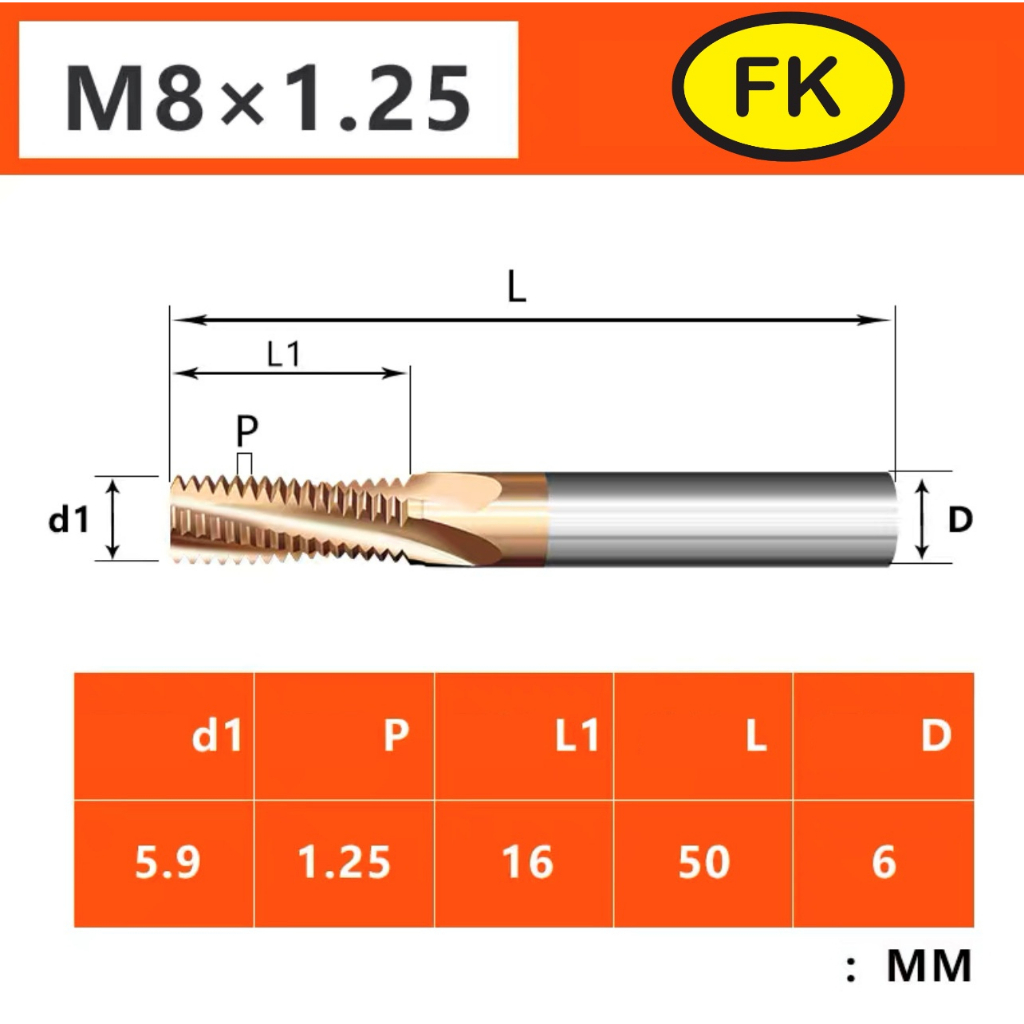 ดอกกัดเกลียวคาร์ไบด์ 3ฟัน | Shopee Thailand