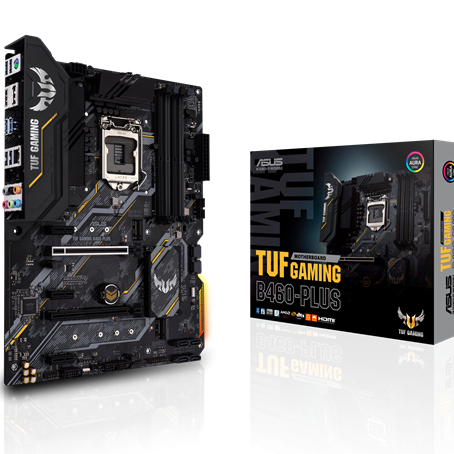 ASUS TUF GAMING B460-PLUS MOTHERBOARD INTEL LGA1200 GEN. 10TH | Shopee ...