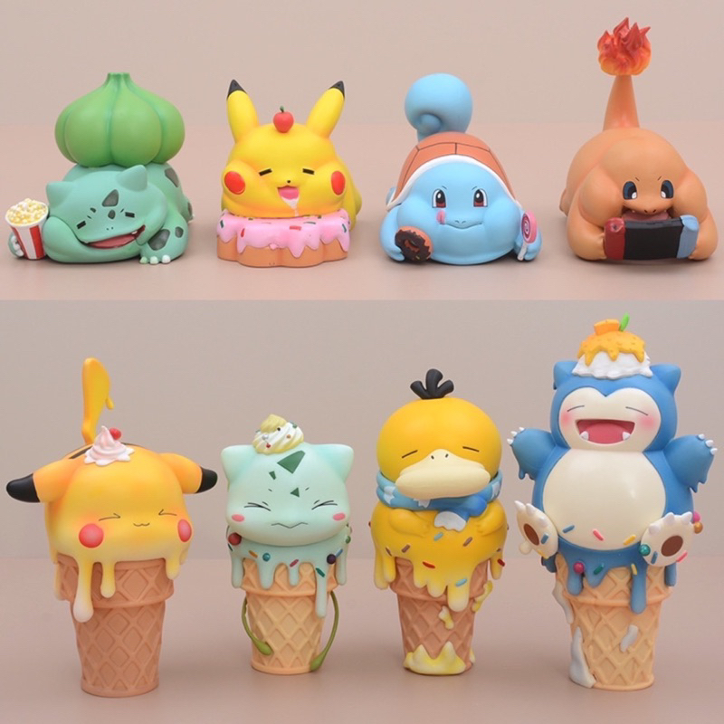 โมเดล ฟิกเกอร์ โปเกม่อน GK - Lazy Pokemon Sweet Ice cream & Fat ...