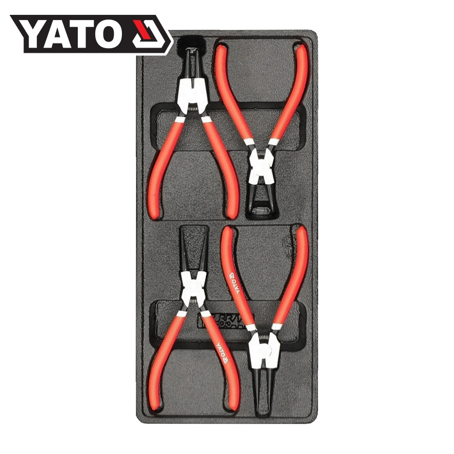 (จัดส่งฟรี) YATO YT-55443 ชุดถาดเครื่องมือ ชุดคีมหนีบ - ถ่างแหวน 7 ...