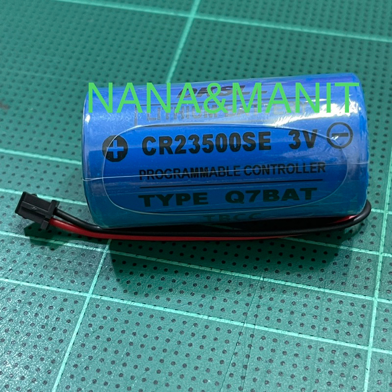 Q7BAT CR23500SE ️ PLC MITSUBISHI แจ็คดำ ️พร้อมส่งในไทย🇹🇭 | Shopee Thailand