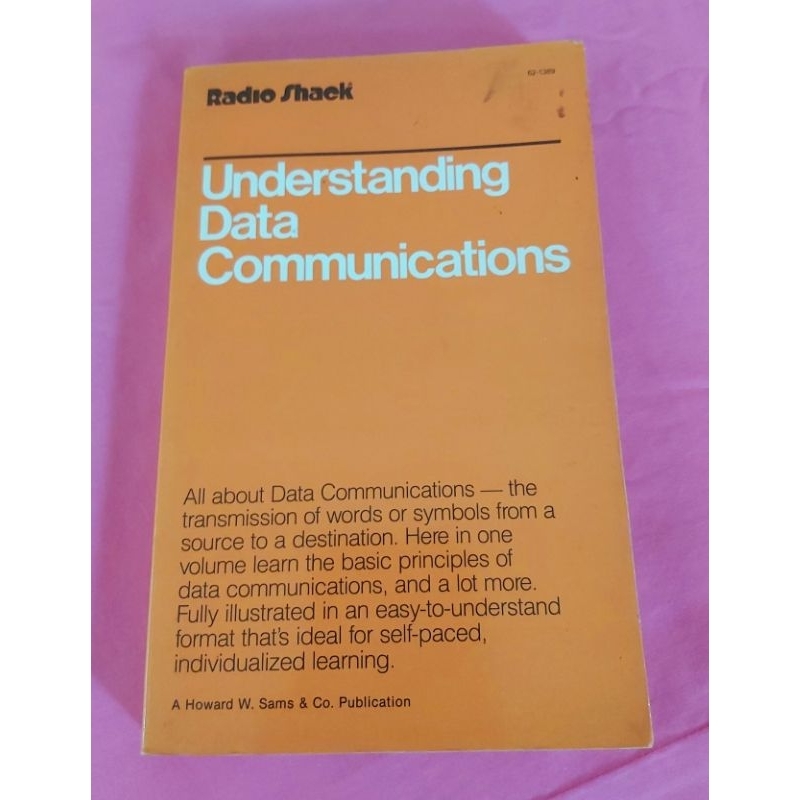 หนังสือเก่ามือสองUnderstanding Data Communications สภาพดี | Shopee Thailand