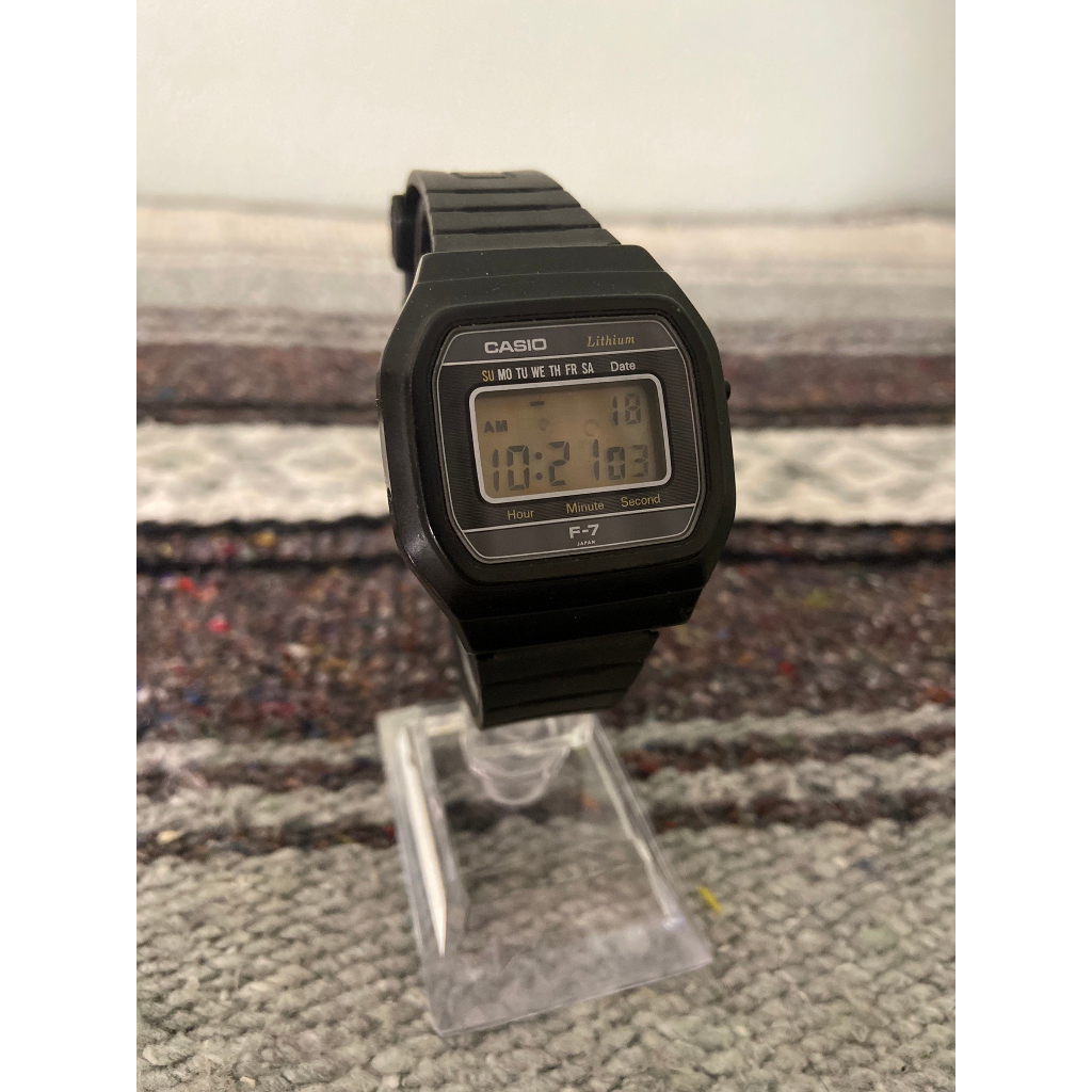 Casio F-7(VeryRare)(Module58)1980s | Shopee Thailand