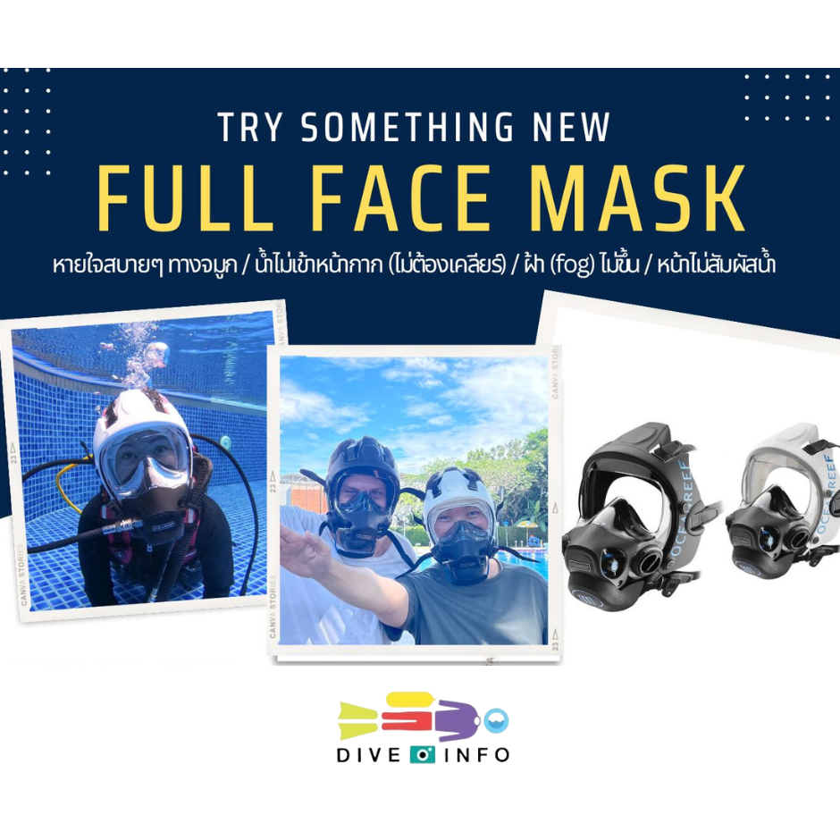 Full Face Mask Diver Course - PADI | Shopee Thailand Full Face Mask Diver Course - PADI | Shopee Thailand