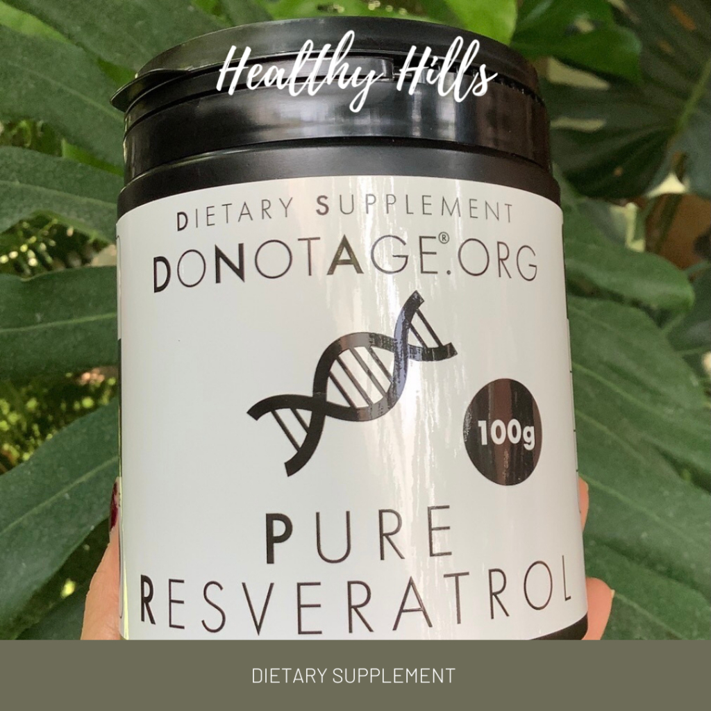 (พร้อมส่ง/แท้จาก UK)Do not age Pure Resveratrol 100 g เรสเวอราทรอล ...