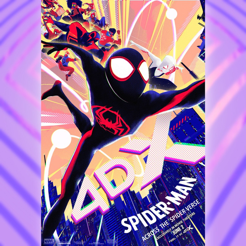 Poster Spider-Man: Across the Spider-Verse โปสเตอร์ สไปเดอร์-แมน: ผงาด ...