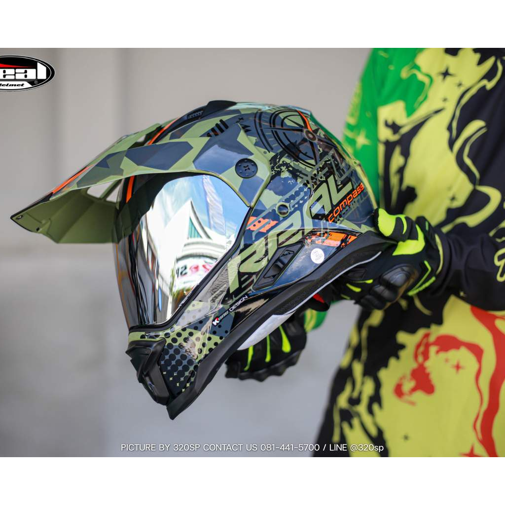 แถมฟรีสเปรย์เย็น PROSTUFF!!!! หมวกกันน็อค Real Venger Plus impact ...