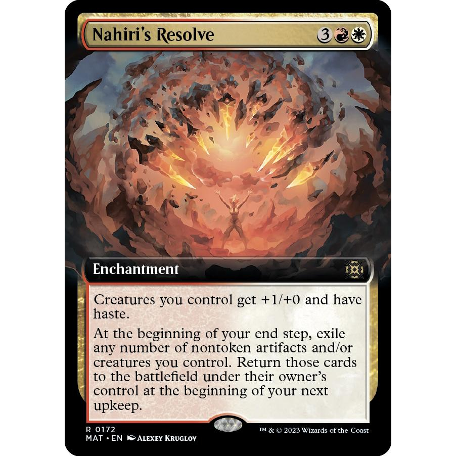 [MTG][Single][MAT] Nahiri's Resolve ระดับ Rare [ภาษาอังกฤษ] | Shopee ...