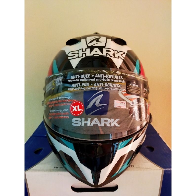 Shark race-r pro carbon aspy สวยๆเลยครับ มาครบยกกล่อง 11000บ. | Shopee ...