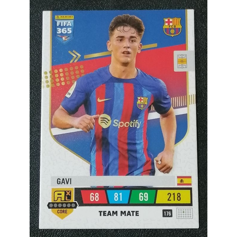 การ์ดฟุตบอล TEAM MATE CARD NO.154-207 PANINI FIFA 365 ADRENALYN XL 2023 ...