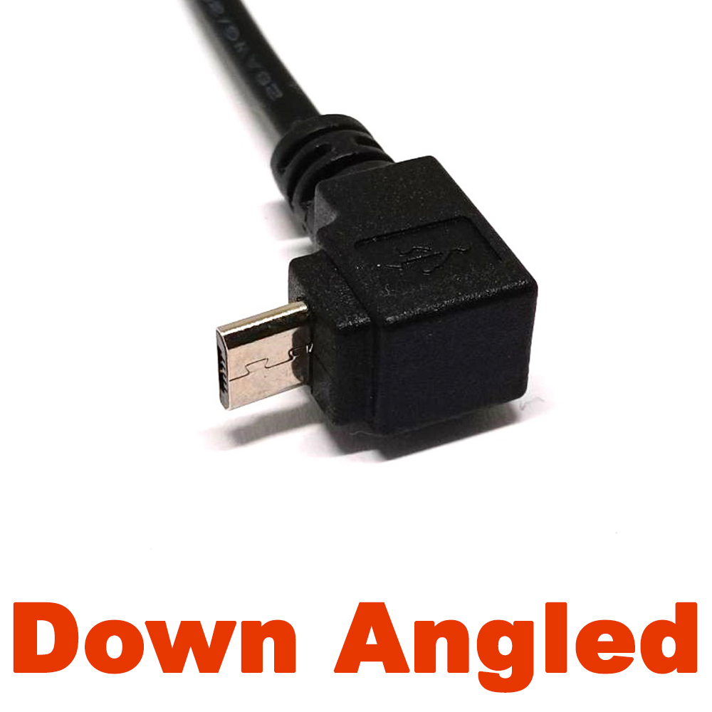 Up & Down & Left & Right Angled 90 Degree USB Micro USB Male To Female ...