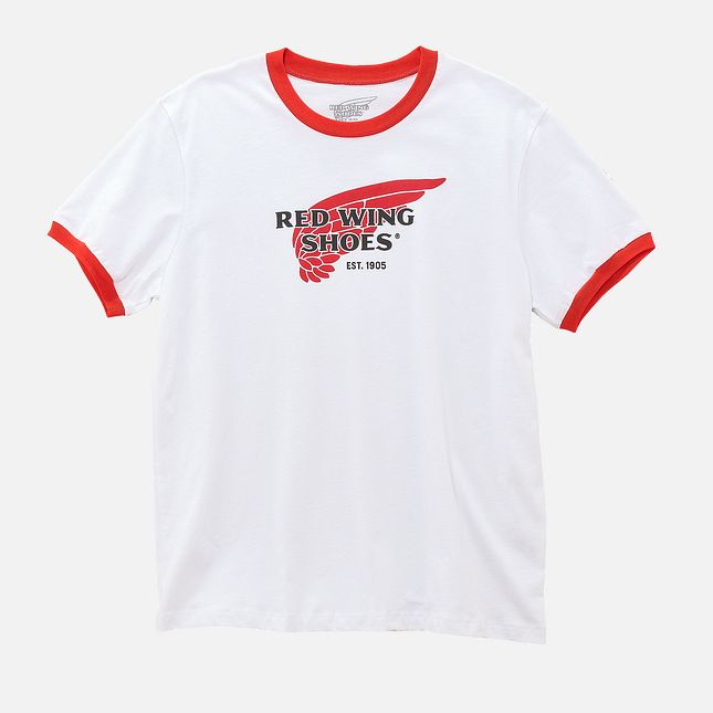 [ ออก E-Tax ได้ ] เสื้อยืด Red Wing T-Shirt ของแท้ ของใหม่ Made In USA ...