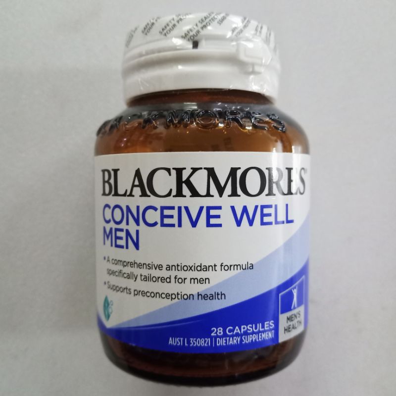 Blackmores Conceive Well Men 28 Tablets แบล็คมอร์ วิตามินผู้ชาย ...