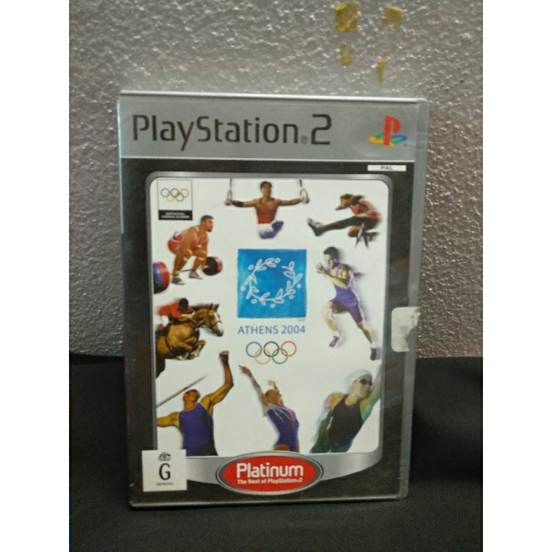 แผ่นเกมส์แท้ ps2 Olympic Athens โซน pal | Shopee Thailand