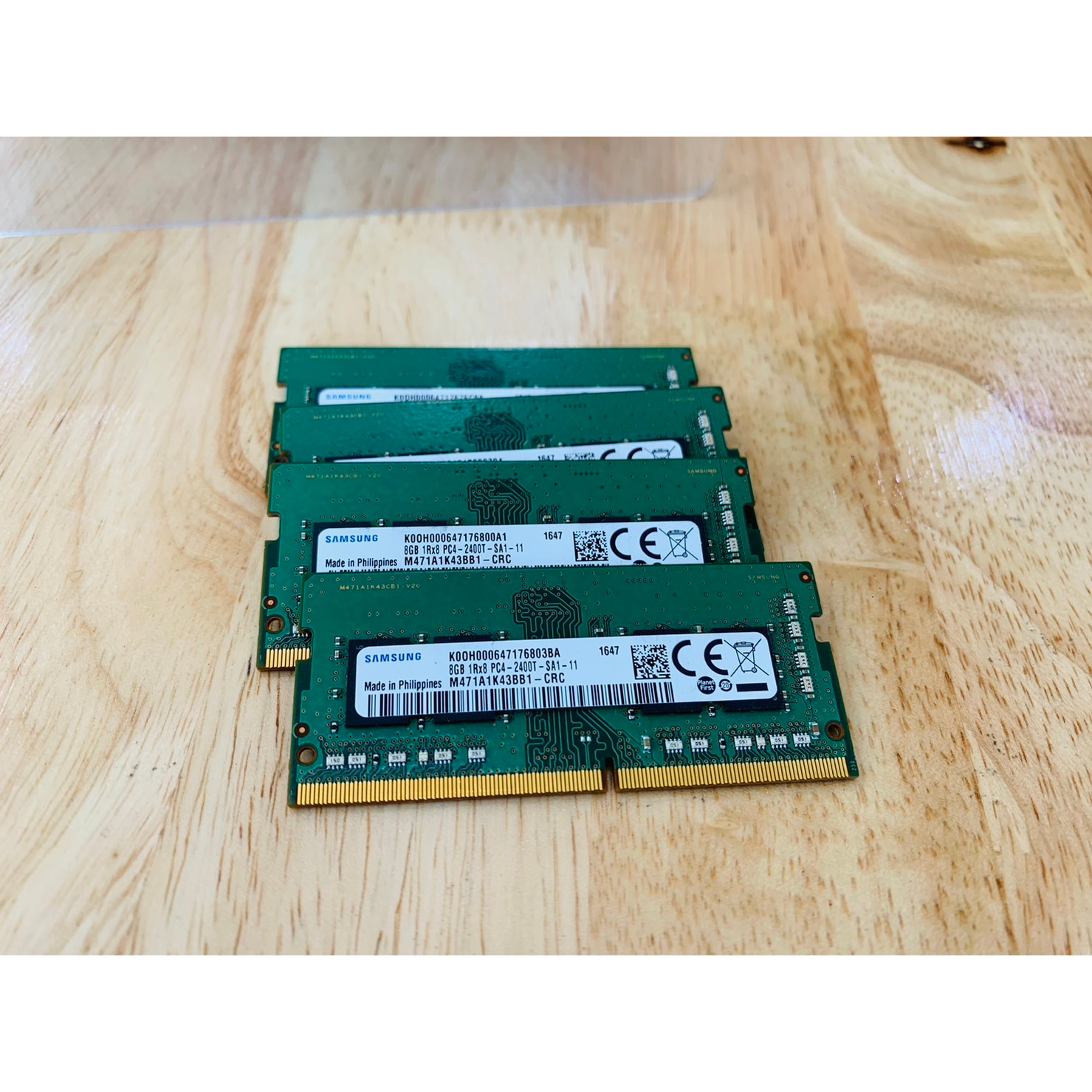 แรมโน๊ตบุ๊ค RAM DDR4 / Samsung 8GB 1Rx8 PC4-2400T-SA1 DDR4 RAM Notebook ...