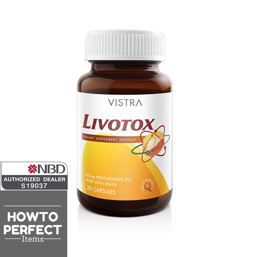 VISTRA Livotox บำรุงตับ ลิโวท็อกซ์ | Shopee Thailand