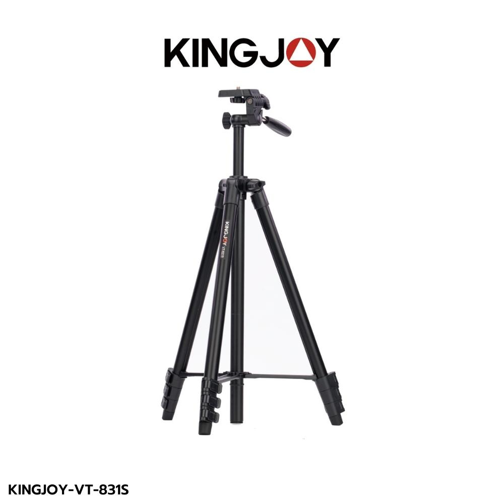 Kingjoy VT-831S tripod Professional High Quality Flip Lock Video Camera Tripod Video Equipment ...