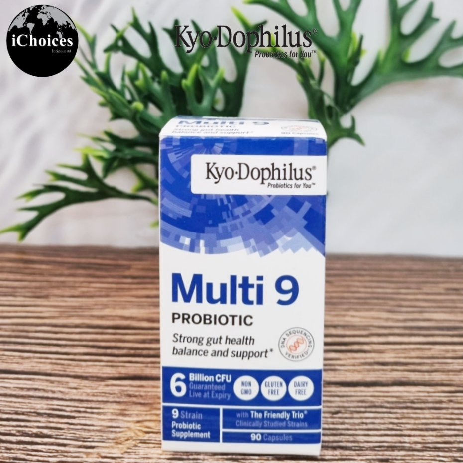 [Kyo Dophilus] Multi 9 Probiotic 6 Billion CFU 90 Capsules โปรไบโอติก 9 ...