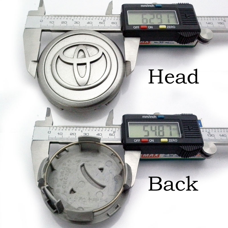 63มิล TOYOTA VIGO CHAMP โตโยต้า วีโก้ แชมป์ ขอบ15นิ้ว ดุมล้อ ฝาครอบล้อ ...