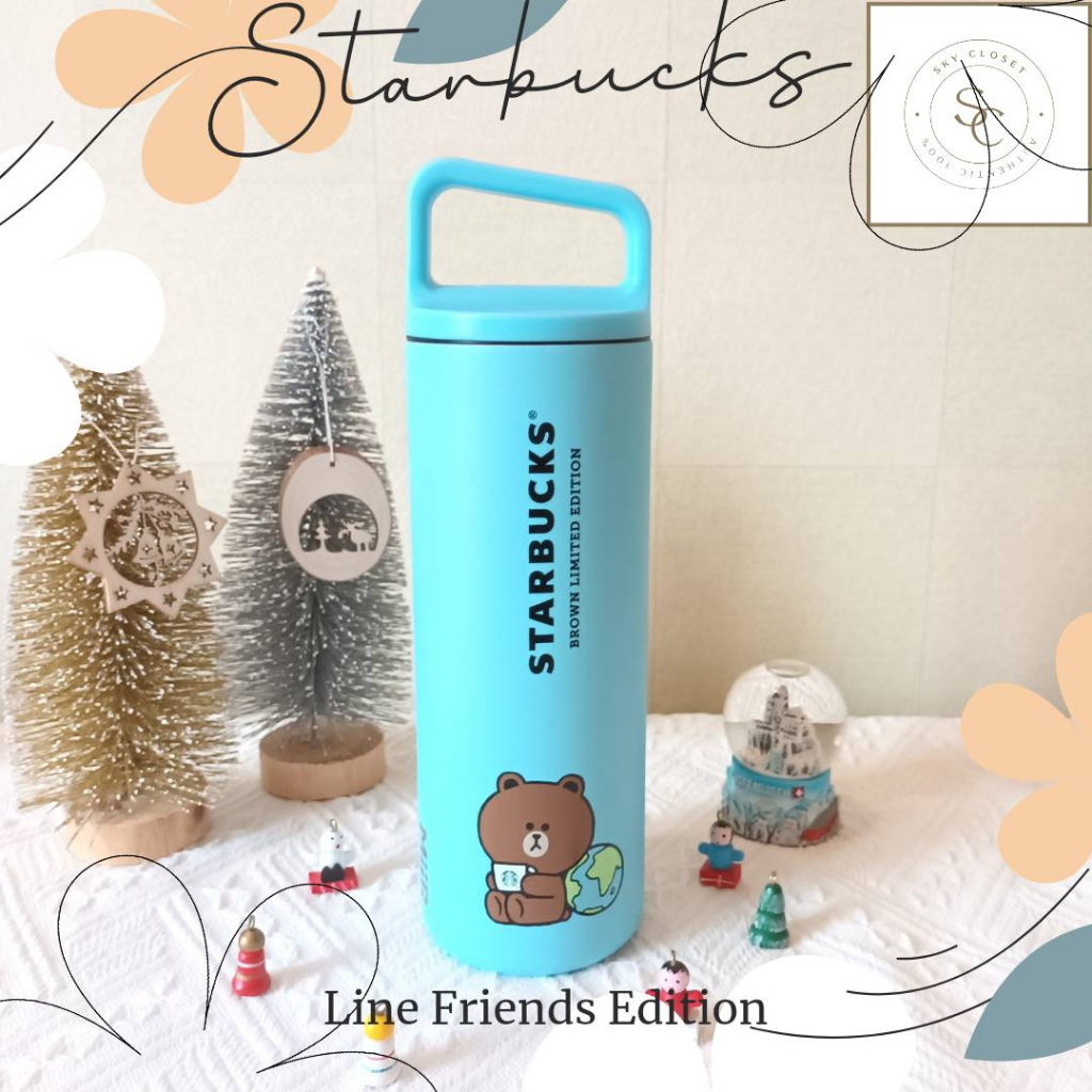 Starbucks X LINE FRIENDS 2022 ขวดน้ำเก็บอุณหภูมิ Starbucks Thailand ของ ...