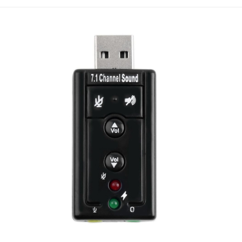 USB 2.0 3D Virtual 12Mbps External 7.1 Channel Audio Sound Card Adapter. | Shopee Thailand