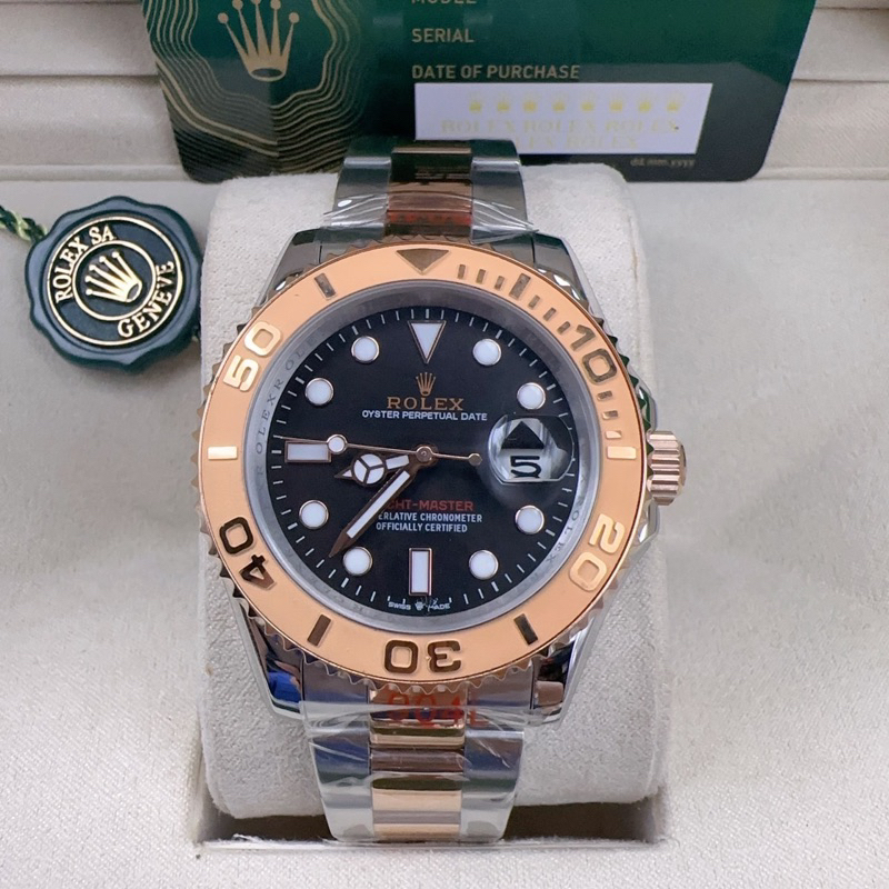 นาฬิกาข้อมือผู้ชายแบรนด์เนม ROLEX YM Size 40mm | Shopee Thailand