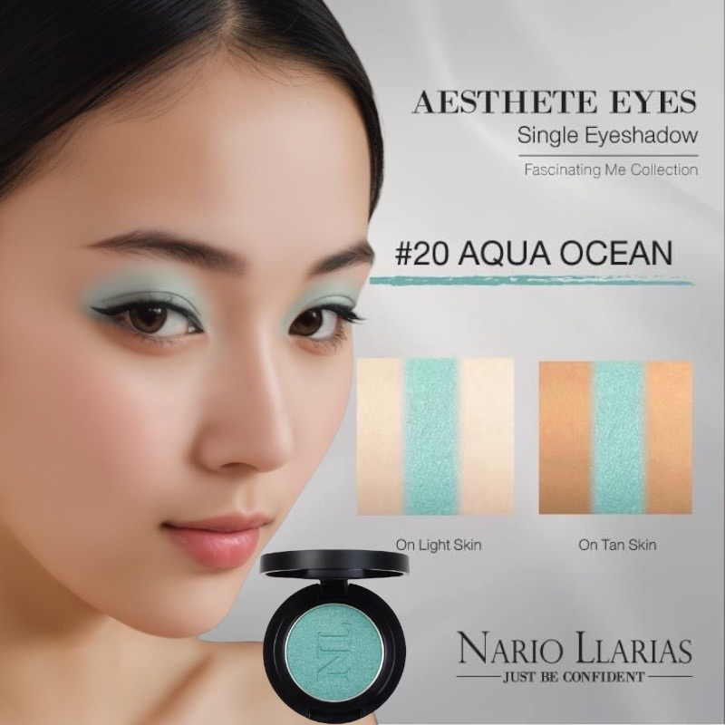 Nario Llarias - อายแชโดว์เดี่ยว 19 เฉดสี Aesthete Eyes (NO FALLOUT ...