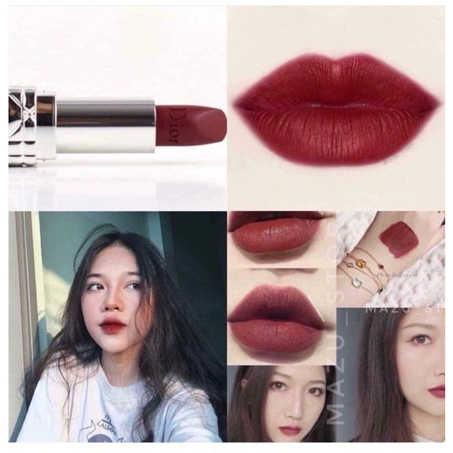 Beauty-Siam แท้ทั้งร้าน !! แบ่งขายลิปสติก ROUGE DIOR สี 964 AMBITIOUS ...