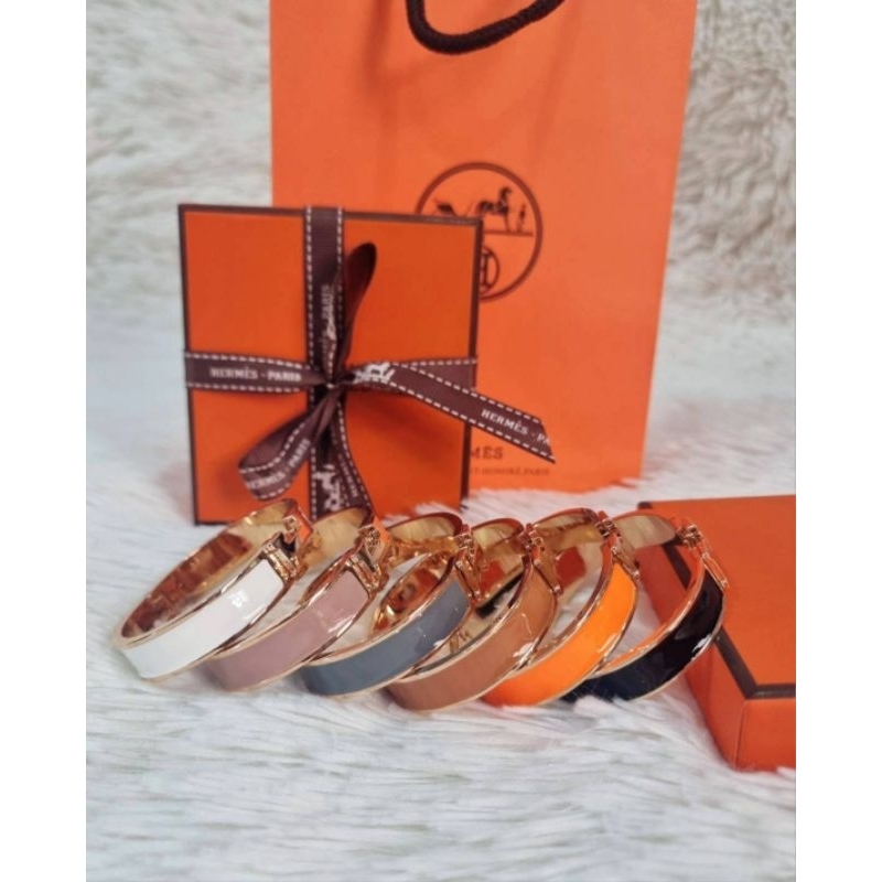 กำไล Hermes. Clic H | Shopee Thailand