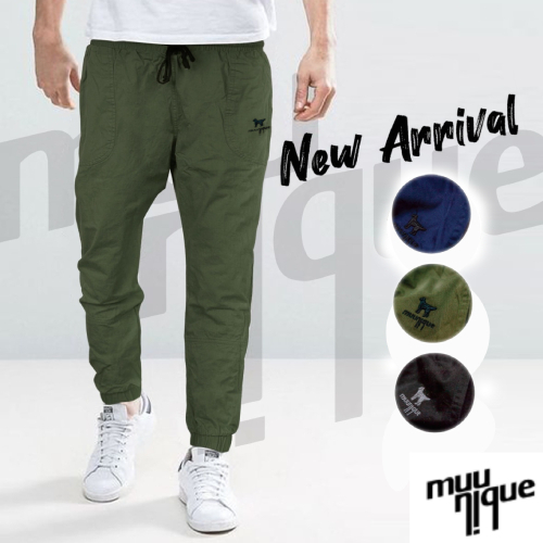 MUUNIQUE Jogger Pants (Cotton) New arrive กางเกงขาจั๊ม CT400 | Shopee ...