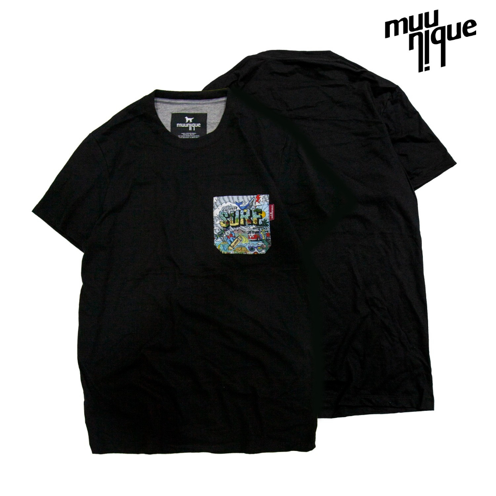 MUUNIQUE T-shirt SP. เสื้อยืด รุ่น Shirt pocket 204 | Shopee Thailand