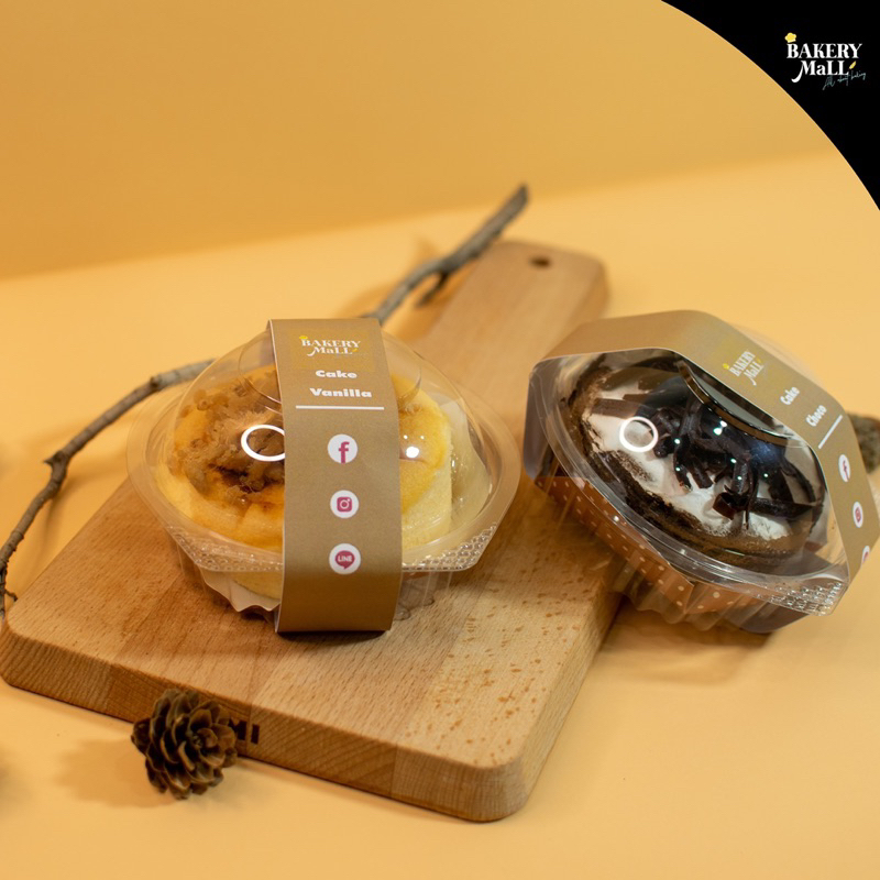 EPP กล่องเบเกอรี่กลม PET ฝาปิดในตัว (R2,R3,R4,R5)(100ชิ้น) | Shopee ...