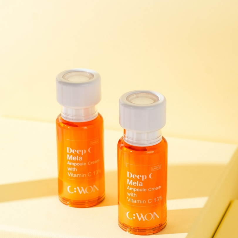 CWON(ซีวอน) Mela Ampoule Cream 15ml บำรุงผิวหน้า ช่วยให้ผิวดูเนียน ...