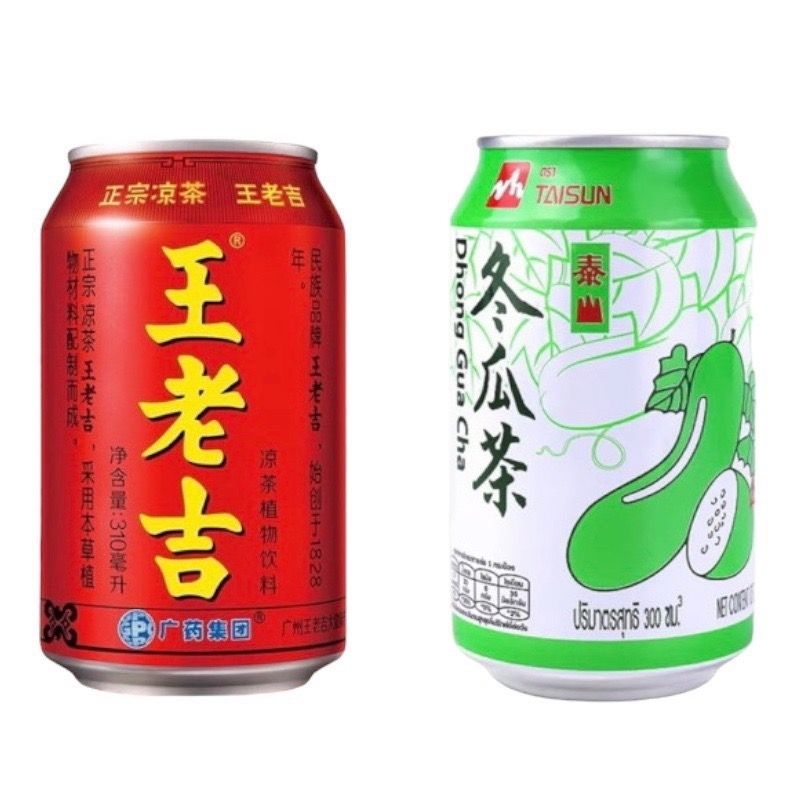 หวังเหล่าจี๋ ชาฟักเขียว แบบกระป๋อง ชาจีน น้ำฟัก น้ำสมุนไพร | Shopee ...