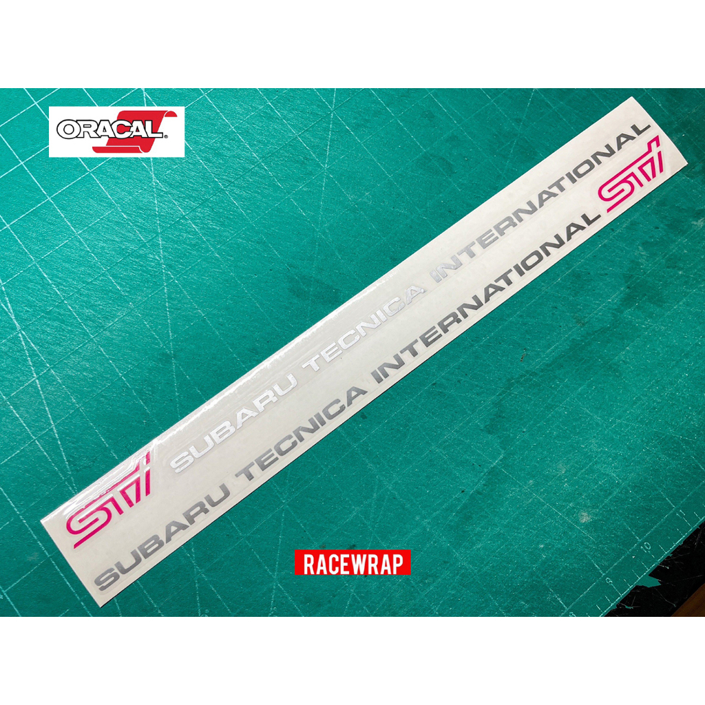สติกเกอร์ sti สติกเกอร์ subaru sti sticker สติกเกอร์แต่งรถ subaru sti ...