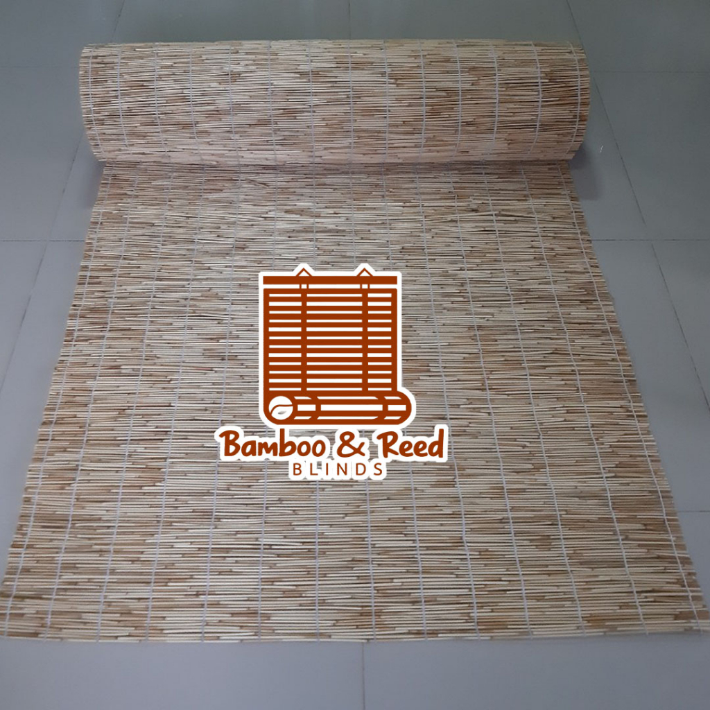 กว้าง 200 cm วัสดุทอผืนจากต้นกก ใช้ทำม่านกก มู่ลี่ไม้ กันแดด แต่งบ้าน ...